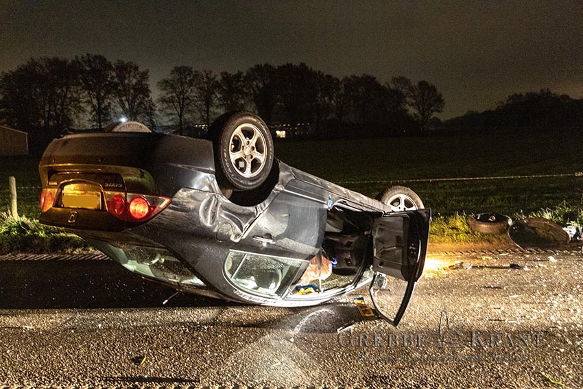 Eénzijdig ongeval Boslandweg – Grebbekrant